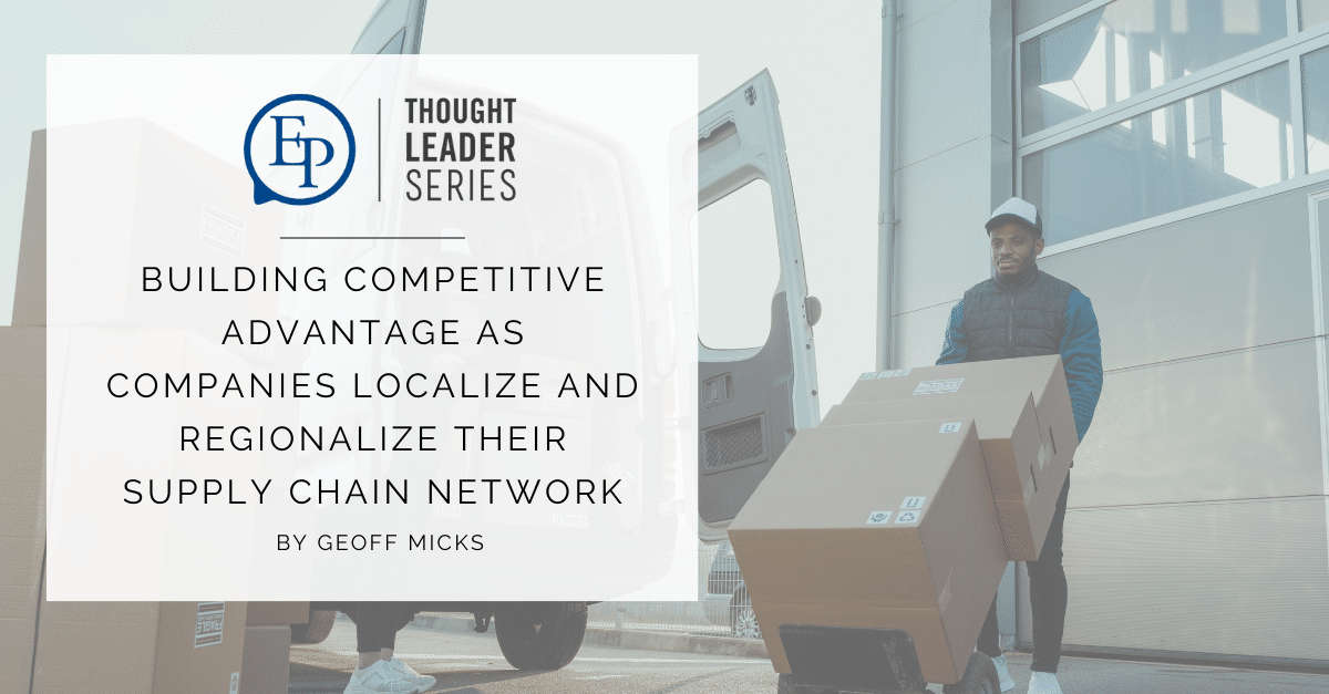 Building Competitive Advantage as Companies Localize and Regionalize ...