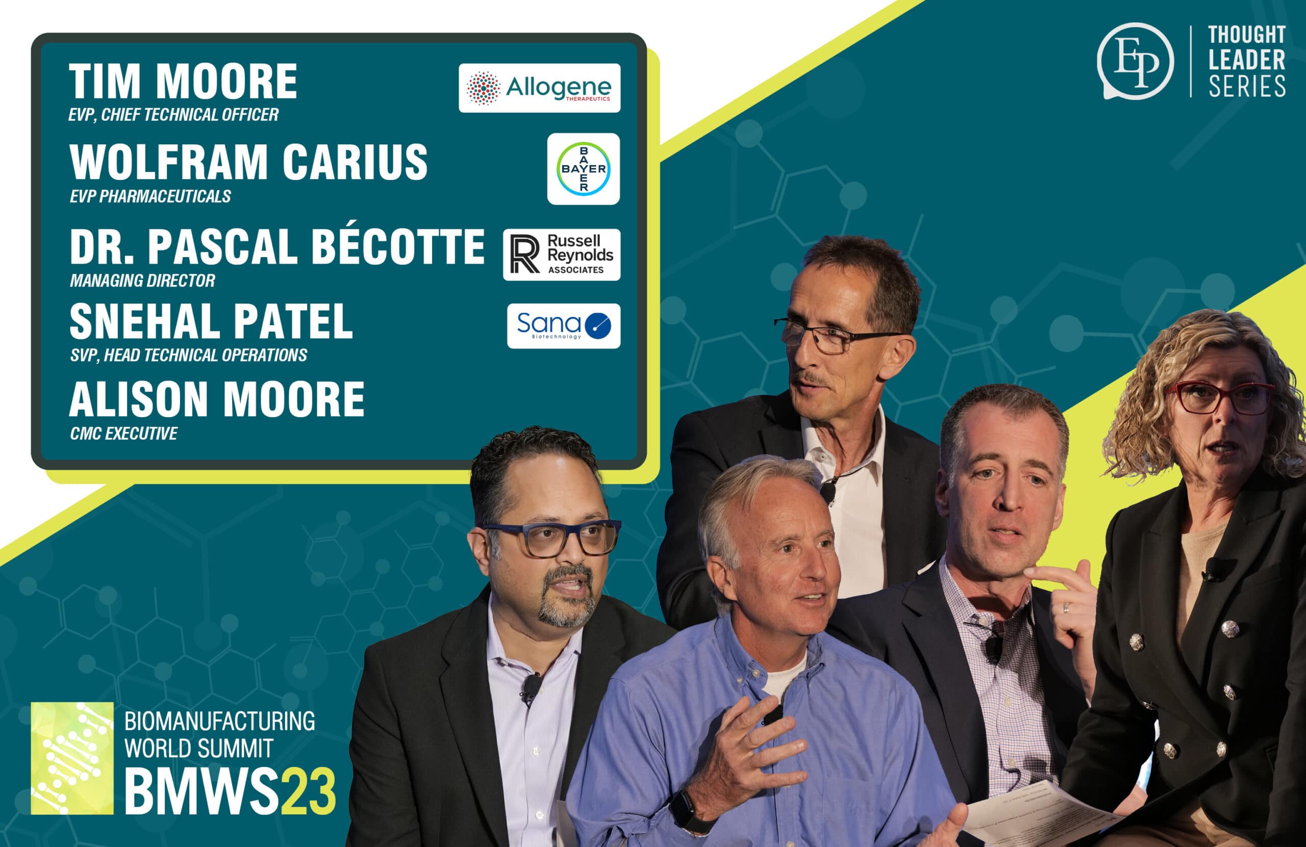 Welcome Day Panel: Planning for Biomanufacturing of the Future: What ...