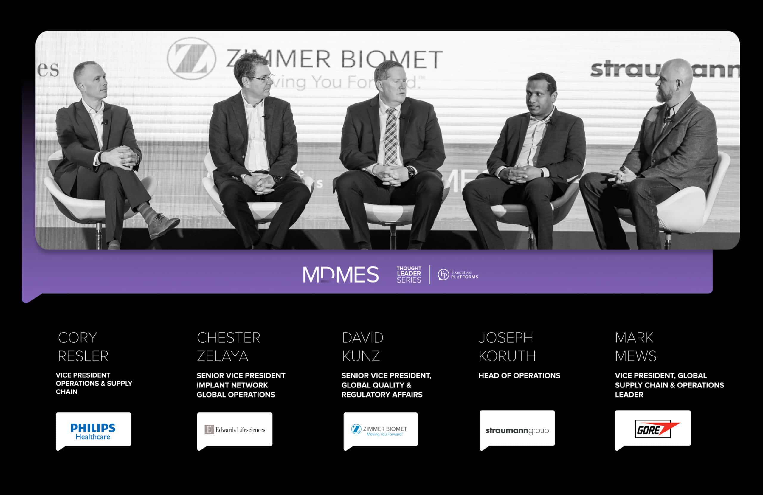 Panel: Planning for Medical Device Manufacturing of the Future: What ...